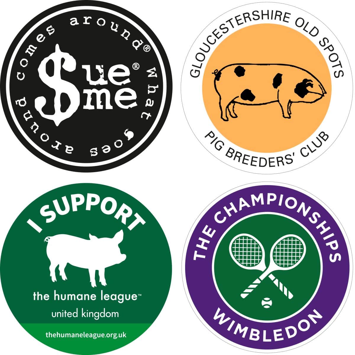 Custom Round & Circular Vinyl Stickers - Superb Stickers