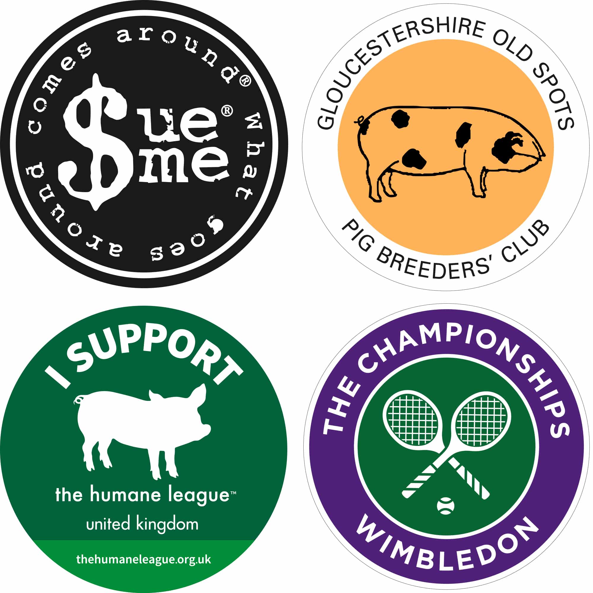 Custom Round & Circular Vinyl Stickers - Superb Stickers